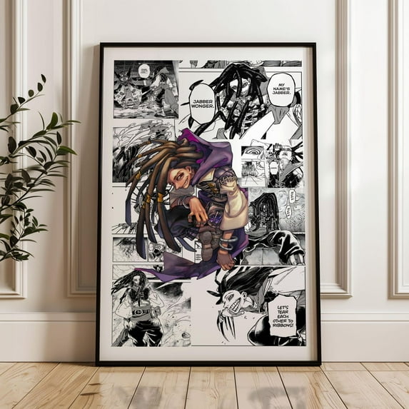 Gachiakuta Anime Poster Jabber Character Manga Wall Art for Japanese ...