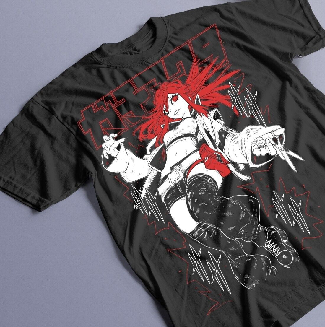 Gachiakuta Tome T-Shirt Japanese Horror Girl Manga Anime Tee, Tankobon ...