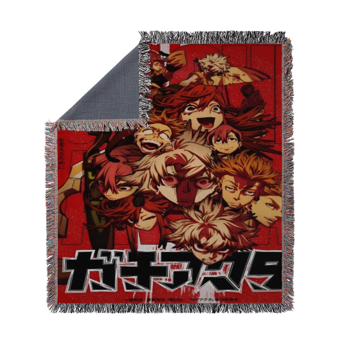 Gachiakuta Woven Blanketprinting suitable for use as a nap blanket or ...