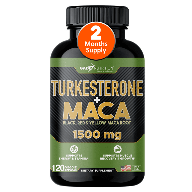 Gade Nutrition Extra Strength Multi Extract Maca Root & Turkesterone ...