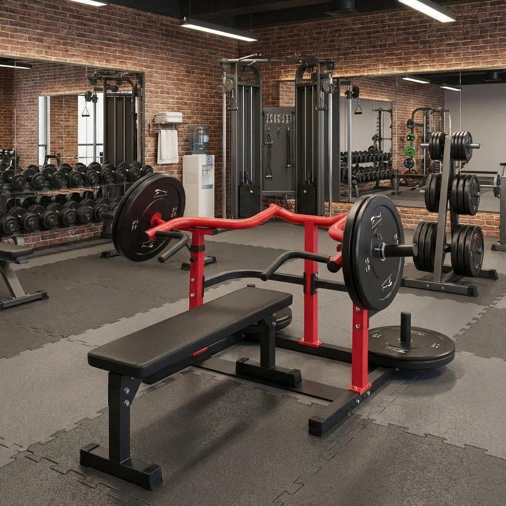 Gaderth Chest Press Machine, 1050lbs Bench Press Machine With ...