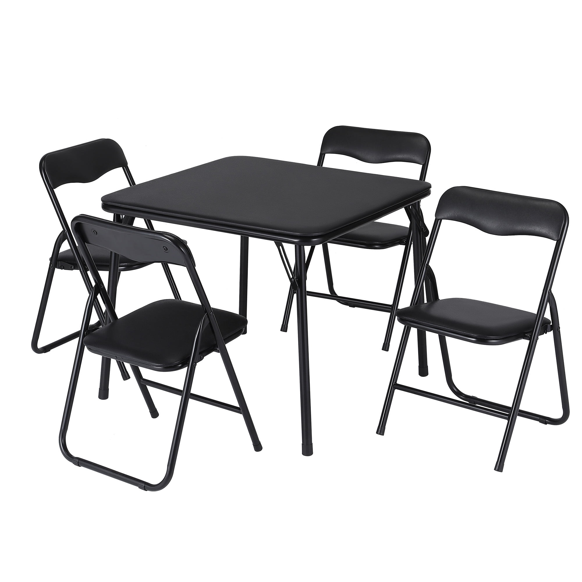 Gaderth Small Folding Table And Chairs Set,Activity Table and Chairs ...