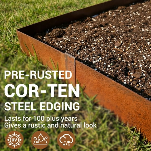 Gaderth Steel Landscape Edging, Galvanized Steel Landscape Edging ...