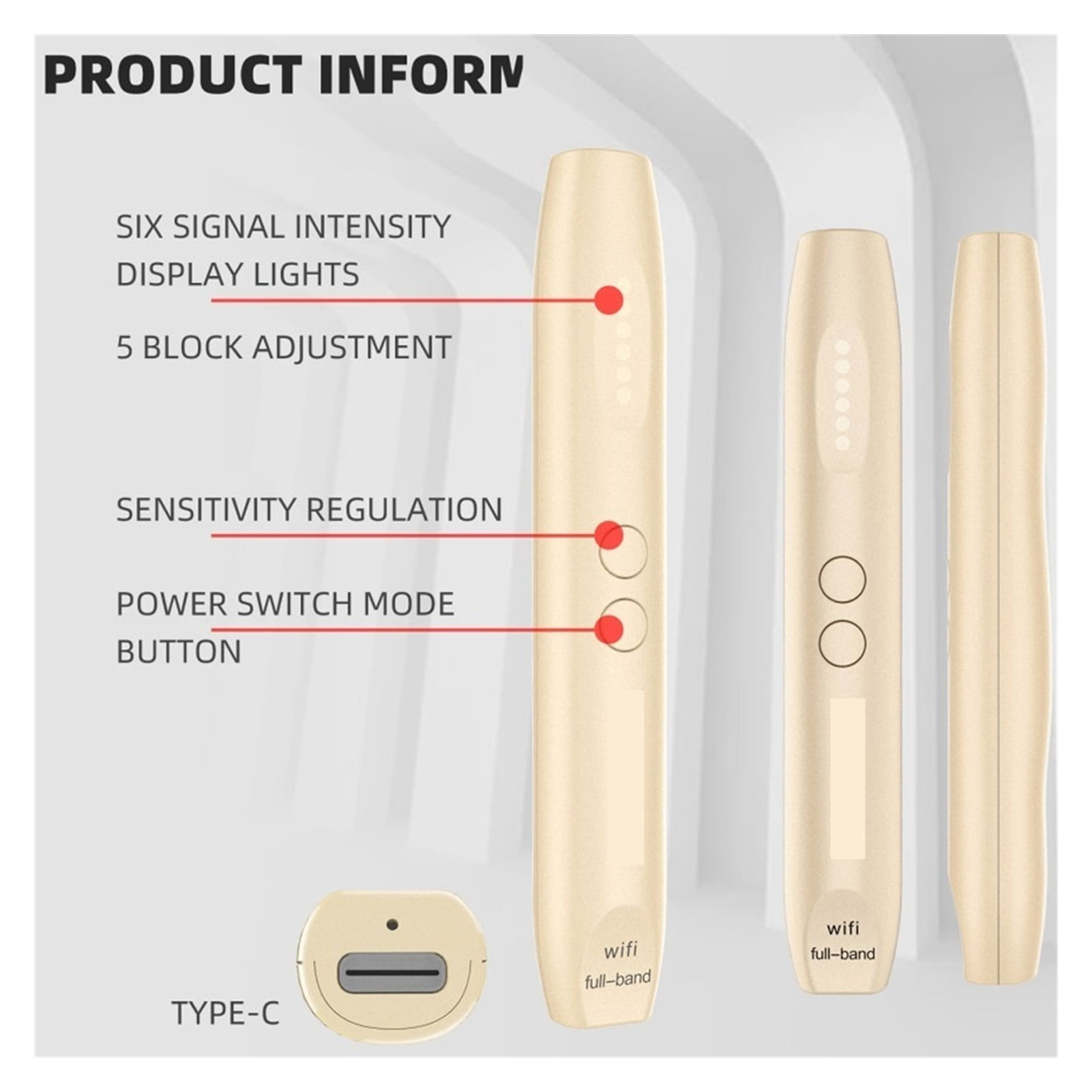 Gadget Bug Detector, GPS Tracker, Eavesdropping, With SIM Card ...