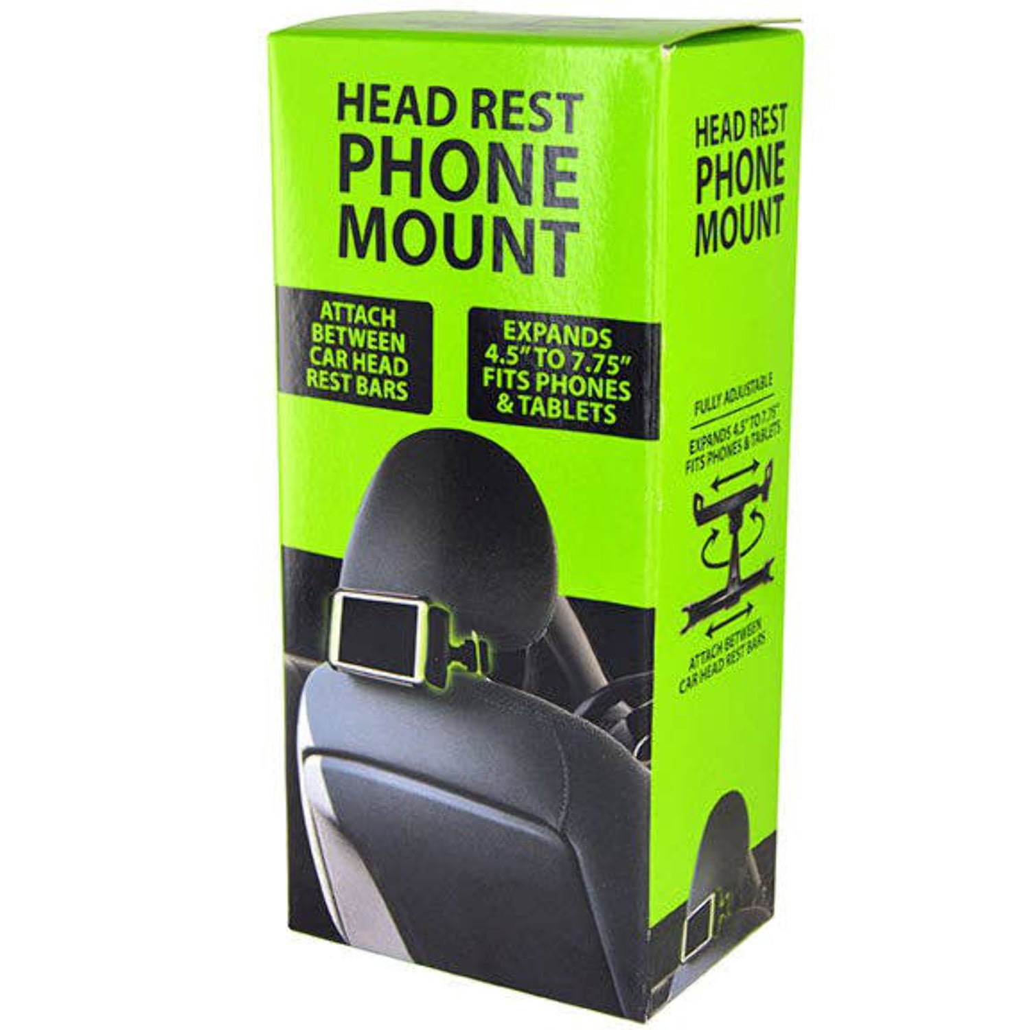 Gadget Gear Adjustable Head Rest Phone Mount - Walmart.com