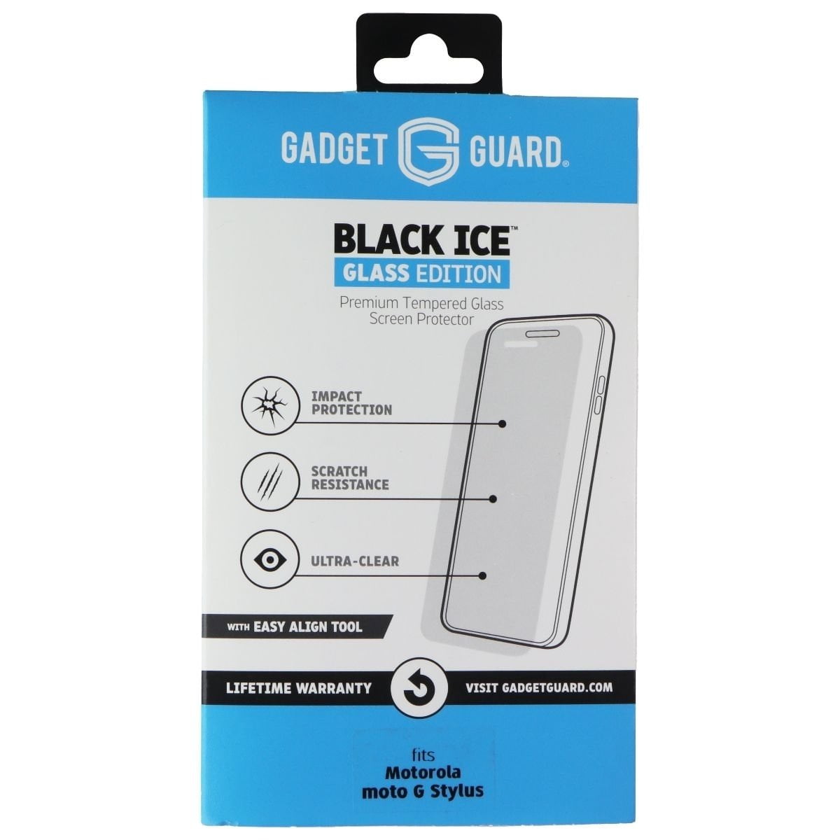 Gadget Guard Black Ice Glass Edition Screen Protector for Motorola Moto ...