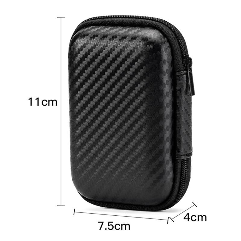 Gadget Organizer Mini Eva Bag Carbon Fiber Design 2kg Headphone Box ...