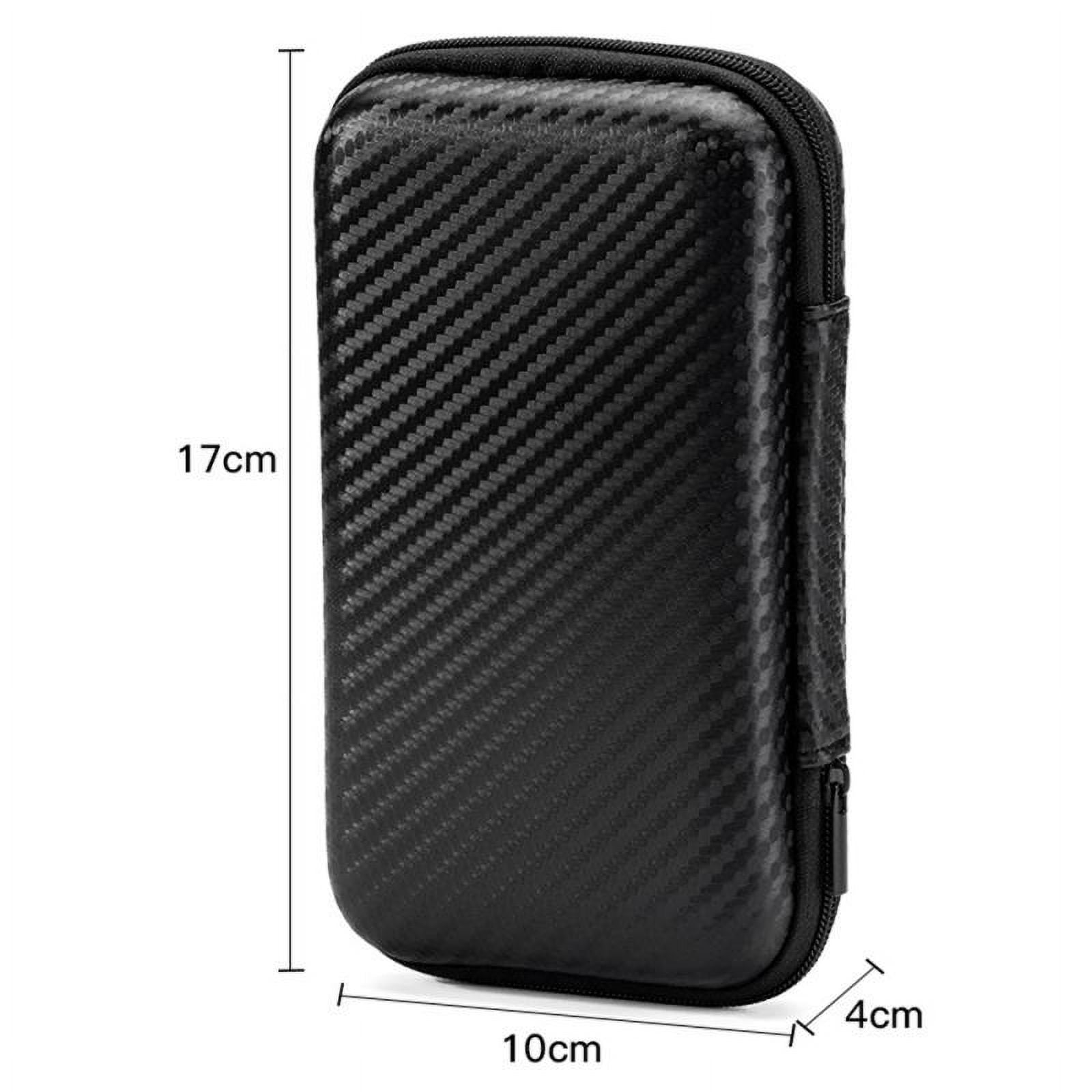 Gadget Organizer Mini Eva Bag Carbon Fiber Design 2kg Headphone Box ...