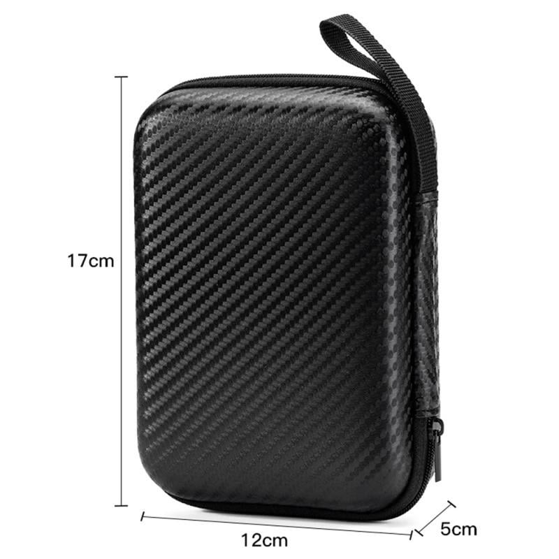 Gadget Organizer Mini Eva Bag Carbon Fiber Design 2kg Headphone Box ...