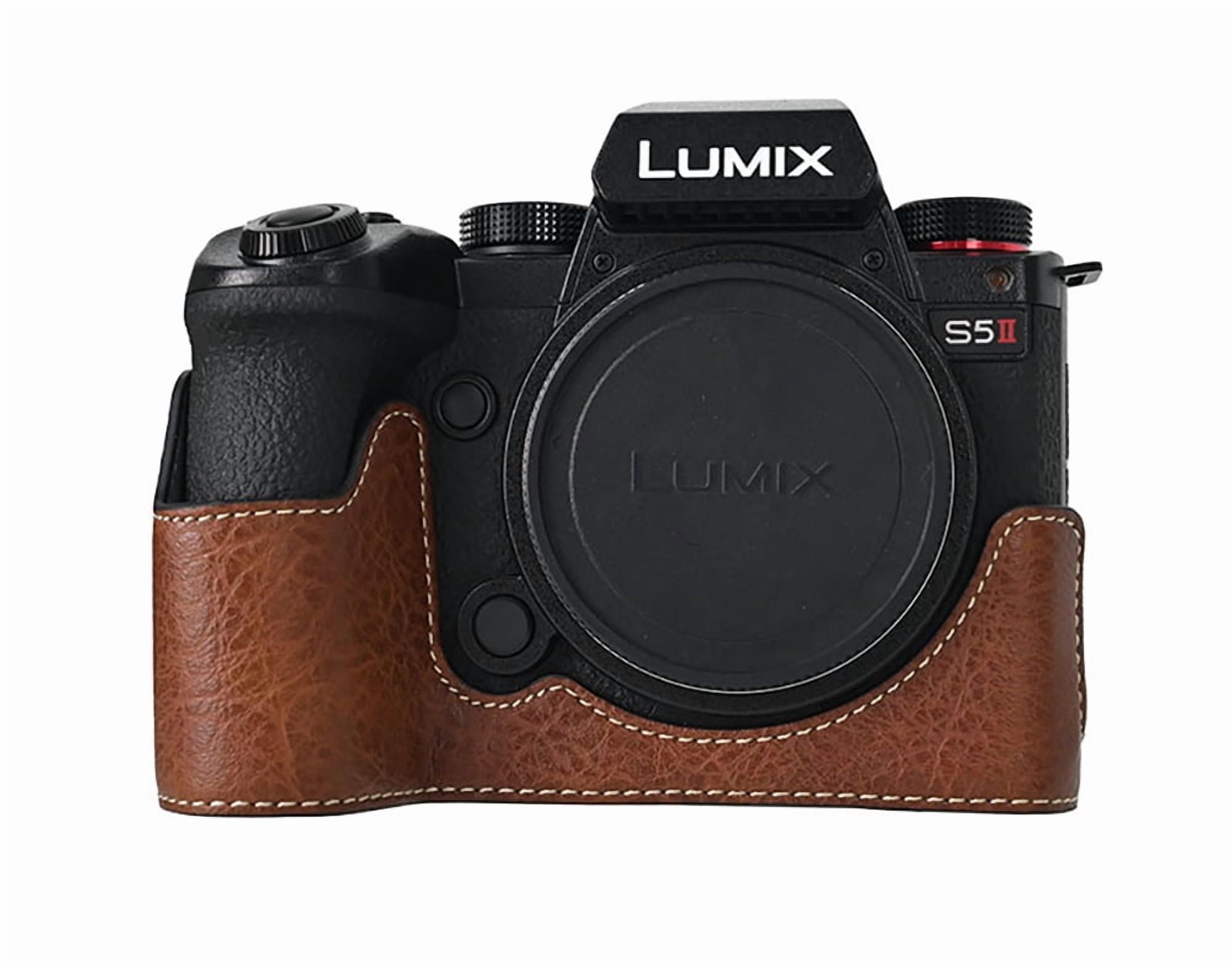 GadgetCom Camera Half Case Compatible with Panasonic LUMIX S5II S5M2 ...