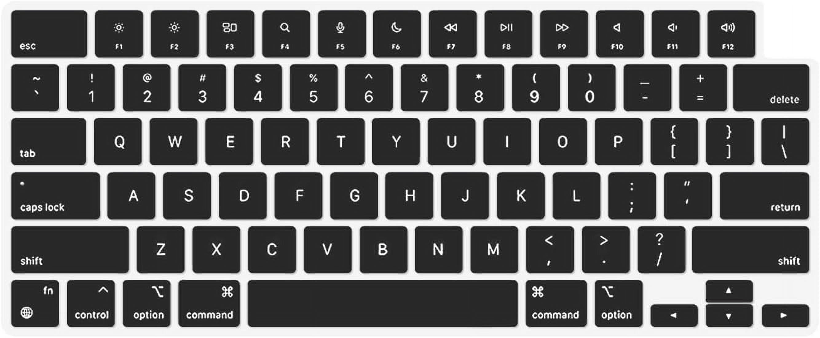 GadgetCom Keyboard Cover Compatible with MacBook Pro 14 16 2023-2021 ...
