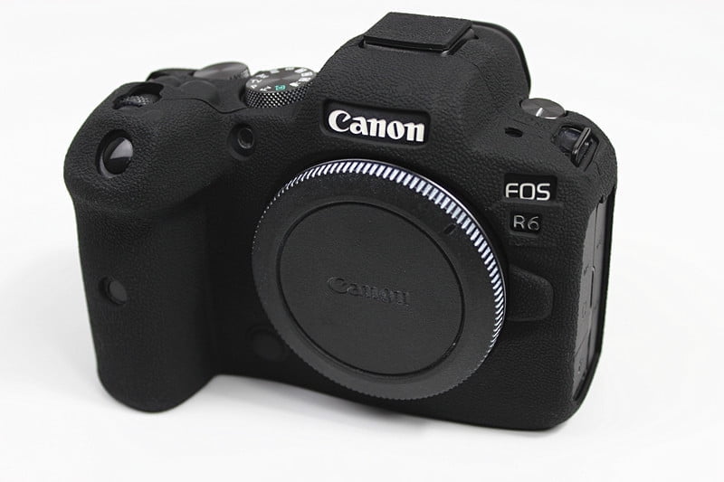 GadgetCom Silicone Protective Case for Canon EOS R6 / R6 Mark II ...