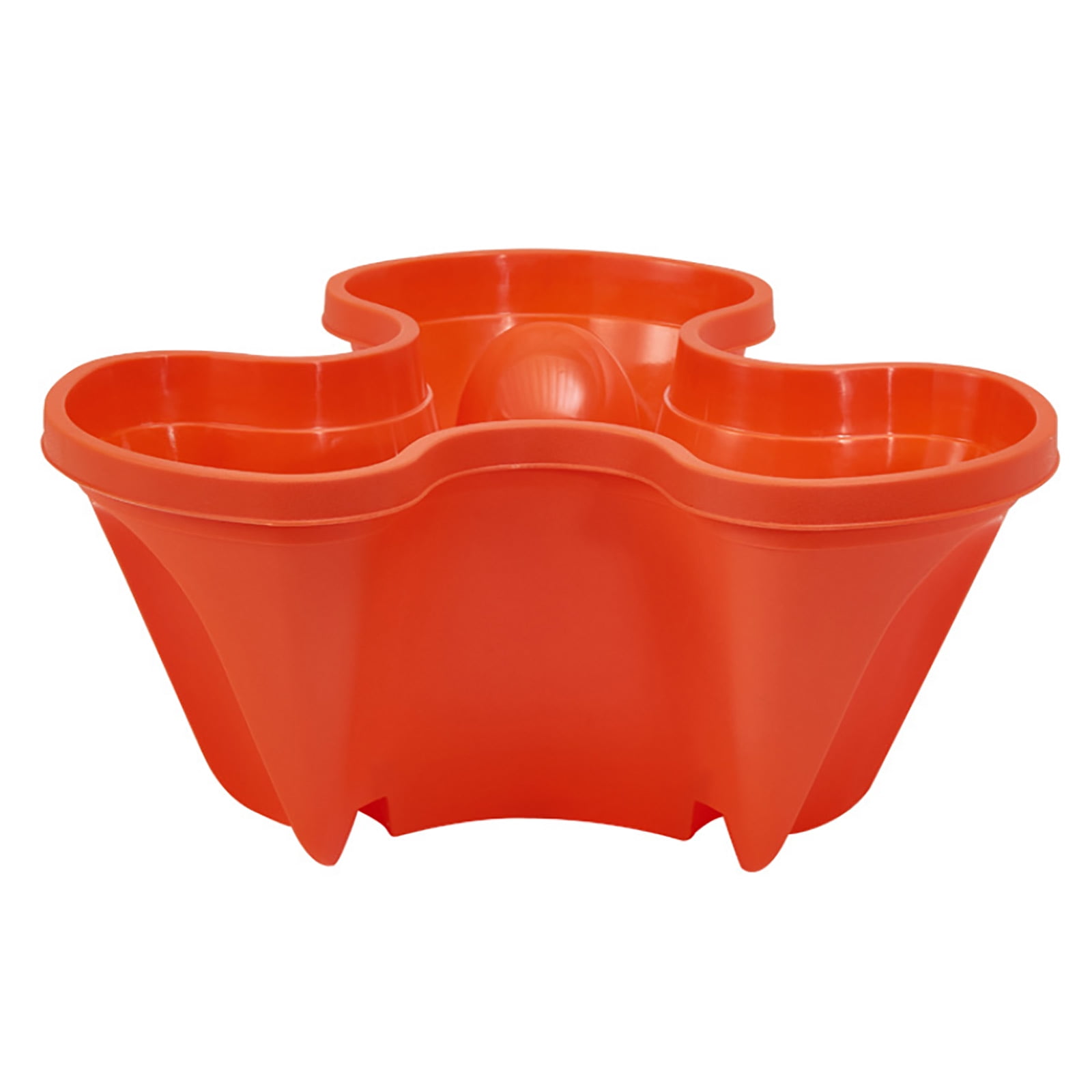 GadgetVLot Flower Pot Pp Three-Dimensional Three-Petal Flowerpot Pp ...