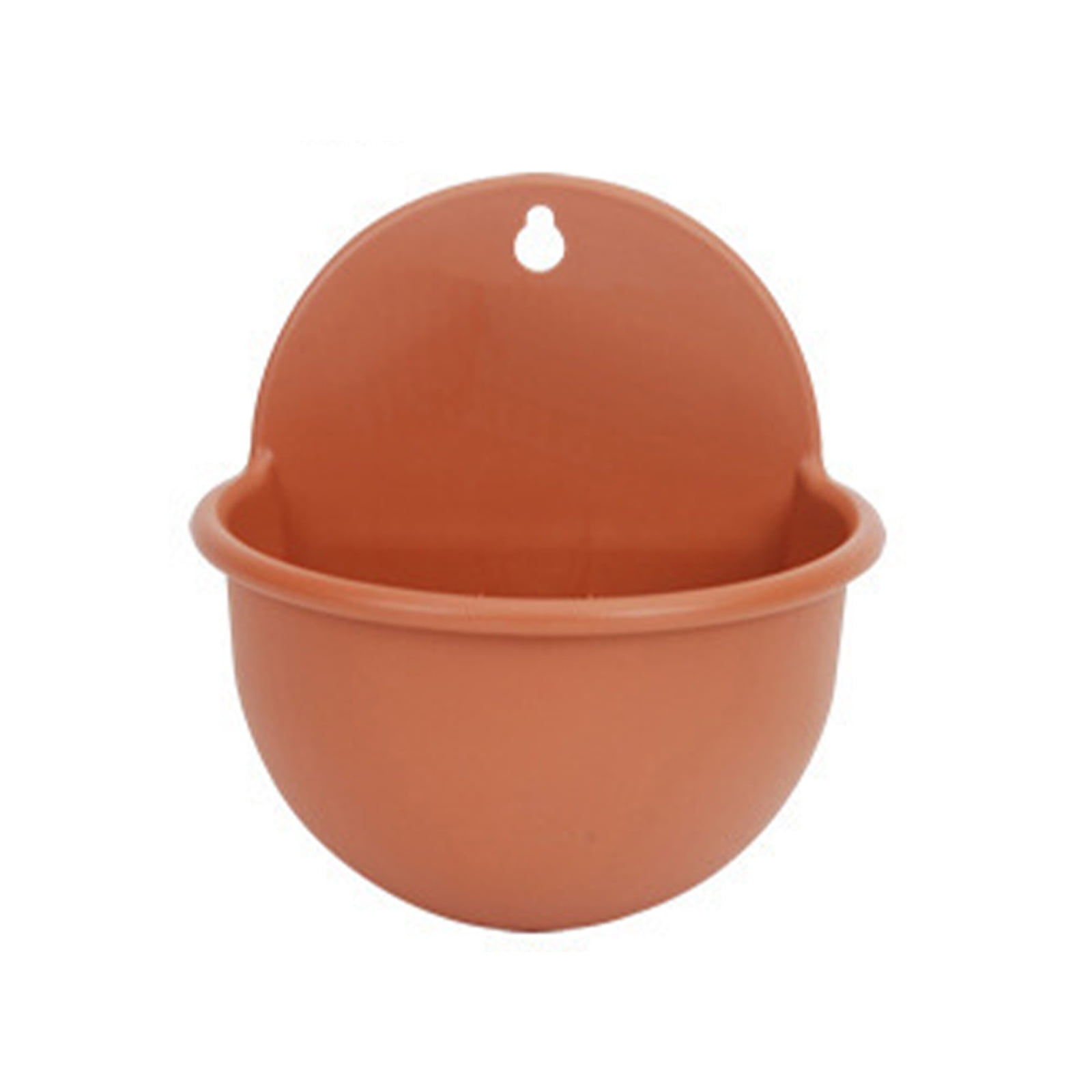 GadgetVLot Semicircular Wall Hanging Flowerpot Half Round Flower Pot ...