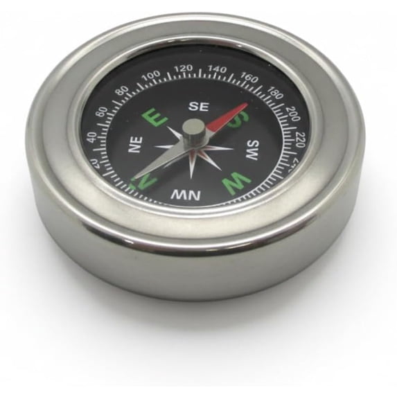Gadgetime USA Mini Compass 2.4” x 2.4”, Portable Directional Compass ...
