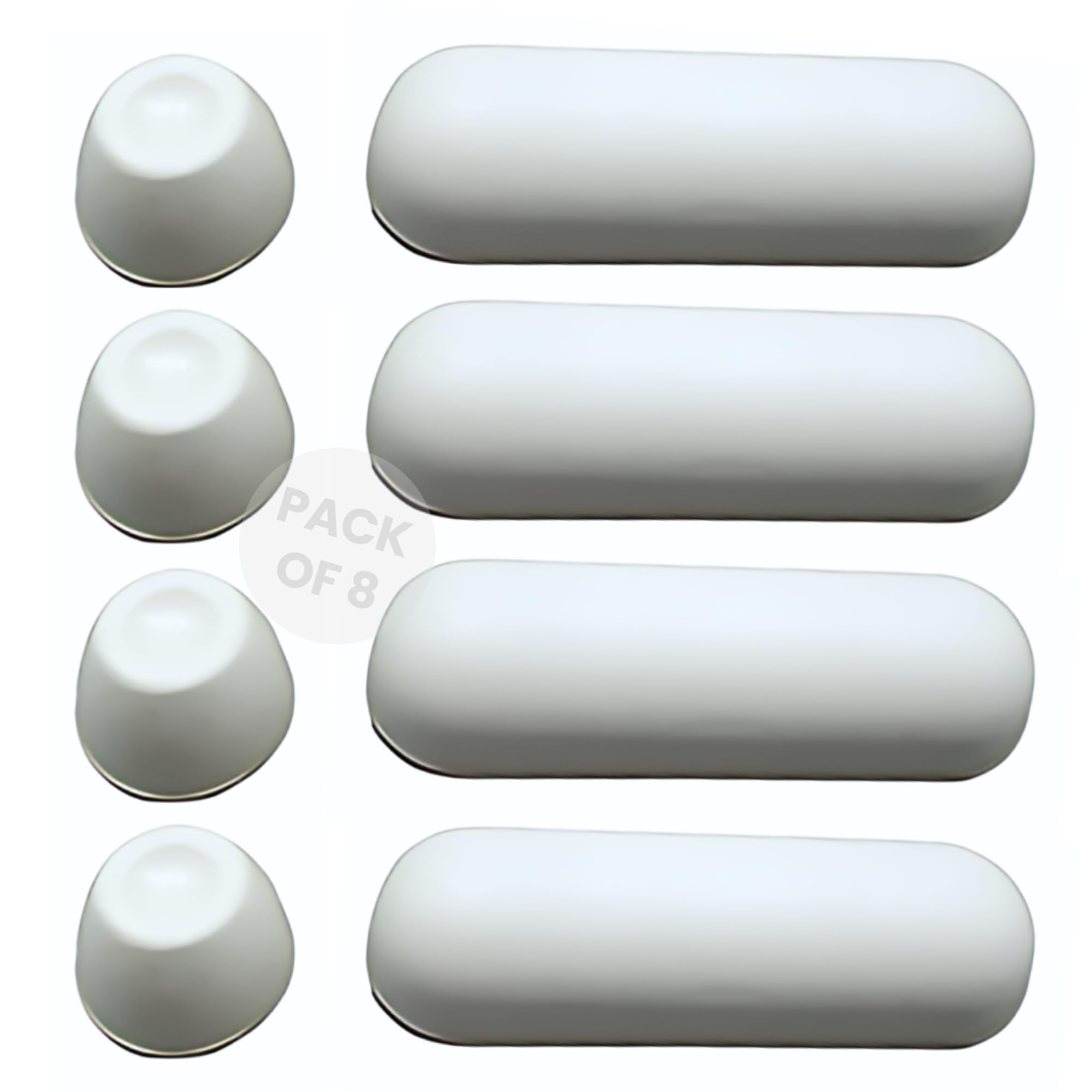Gadgetime USA Toilet Seat Bumper Kit - Toilet Seat Risers & Toilet ...