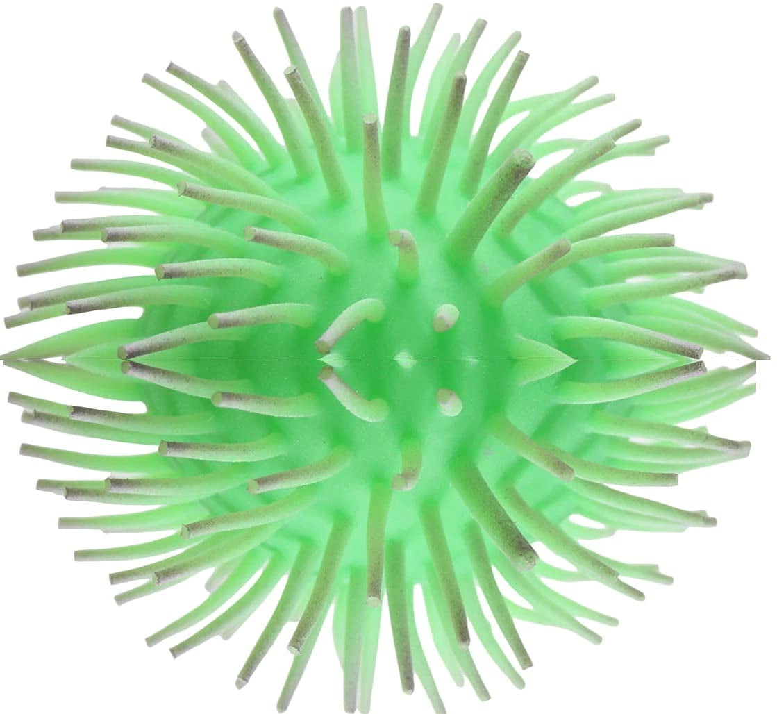 Gadgets 9 Inch Thick Squishy Puffer Ball - 2 Tone Green Color - Walmart.com