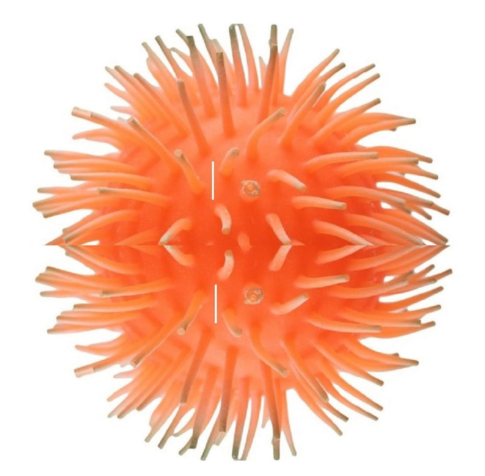 Gadgets 9 Inch Thick Squishy Puffer Ball - 2 Tone Orange Color ...