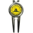 Gadsden/Don't Tread on Me/Liberty or Death/Distressed Circle Golf Divot ...