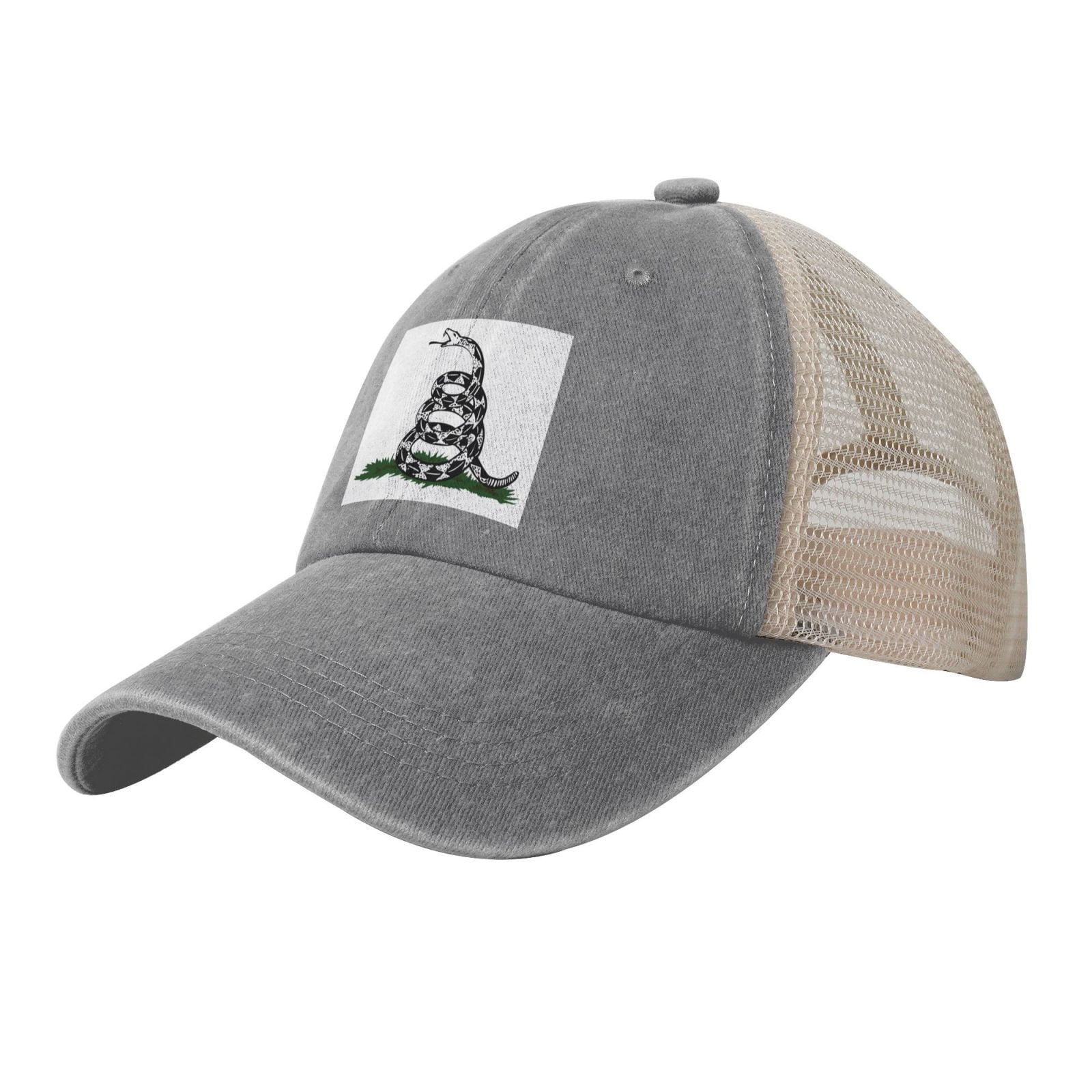 Gadsden Flag - Don T Tread On Me Snake Baseball Cap Trucker Hat For Men ...