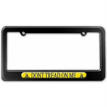 Try and Fail Don't, Inspirational Motivational License Plate Tag Frame ...