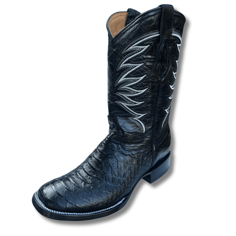 GadwallAR Men's Exotic Pattern Western Cowboy Square Toe Boots in ...