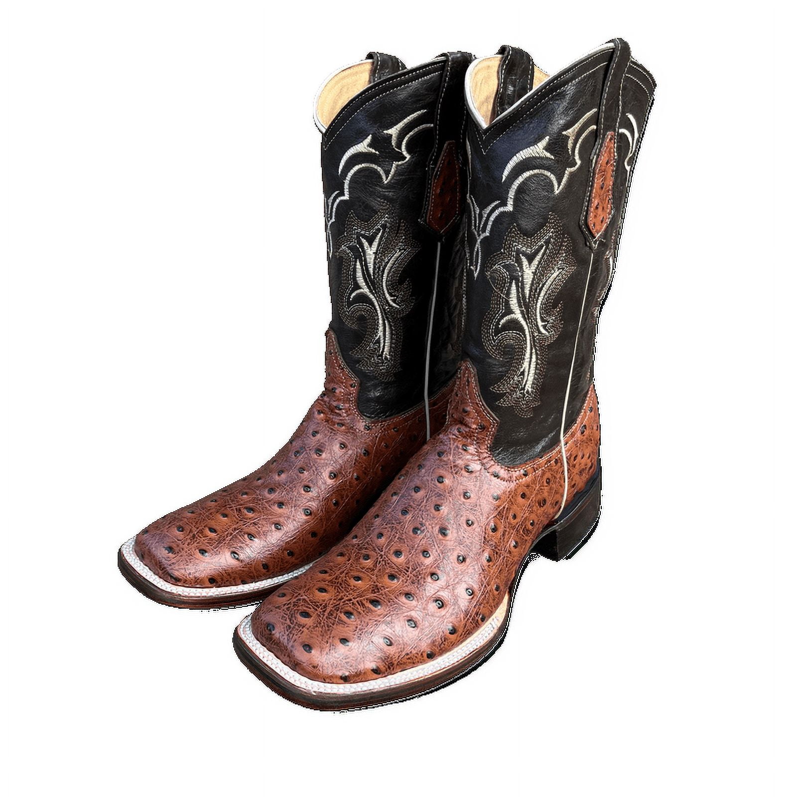 GadwallAR Men's Exotic Pattern Western Cowboy Square Toe Boots in ...