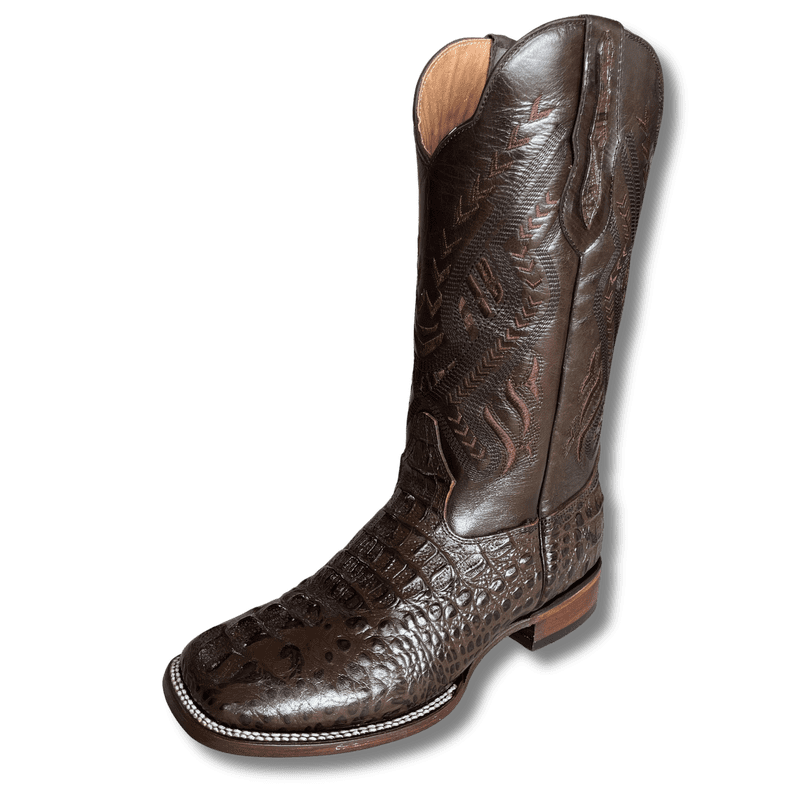 GadwallAR Men's Exotic Pattern Western Cowboy Square Toe Boots in ...