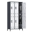 Aobabo Metal Storage Locker for Office Gym Bedroom Dormitory,6 Doors ...