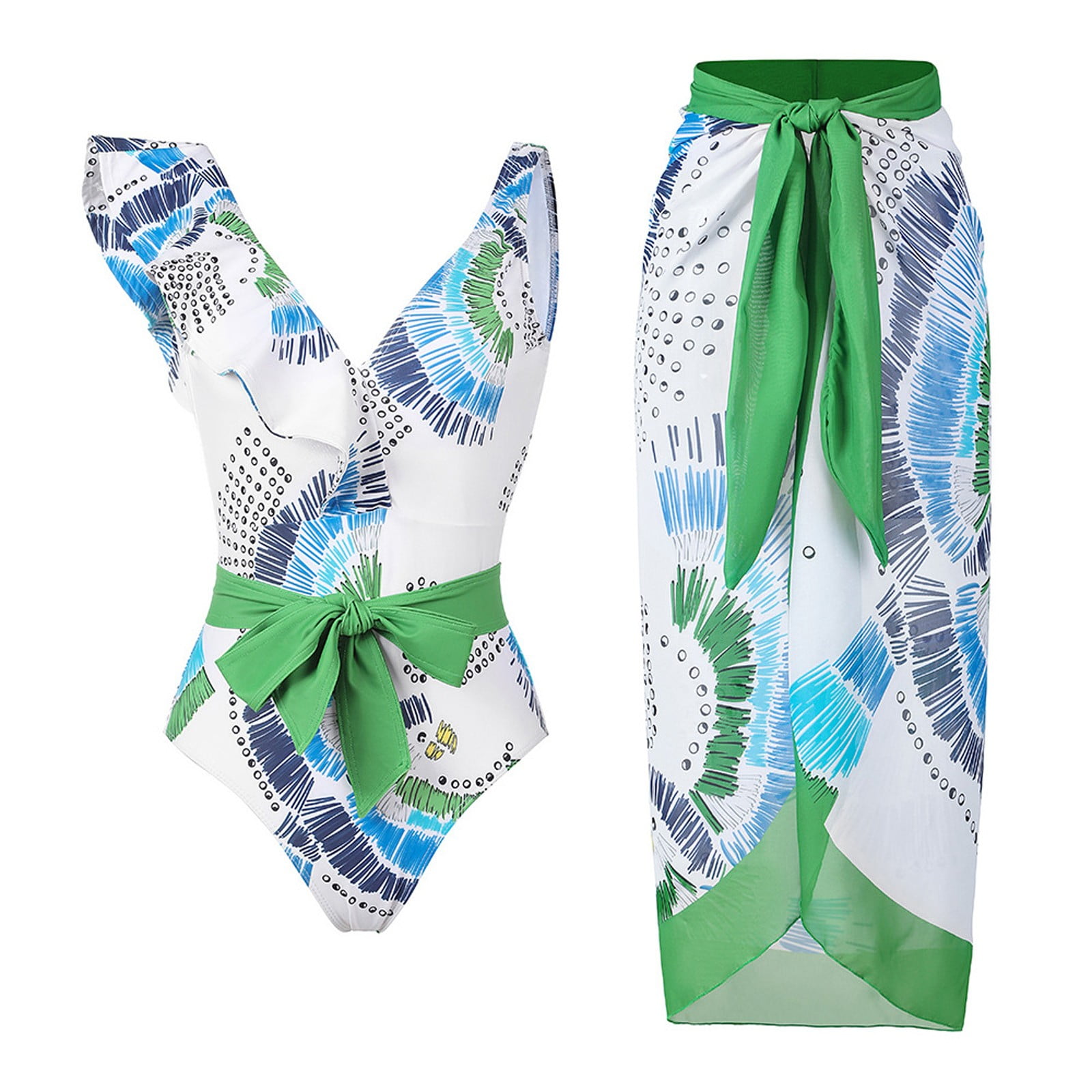 Gaecuw One Piece Bathing Suit for Women Sleeveless Swimwear Top Slip On ...