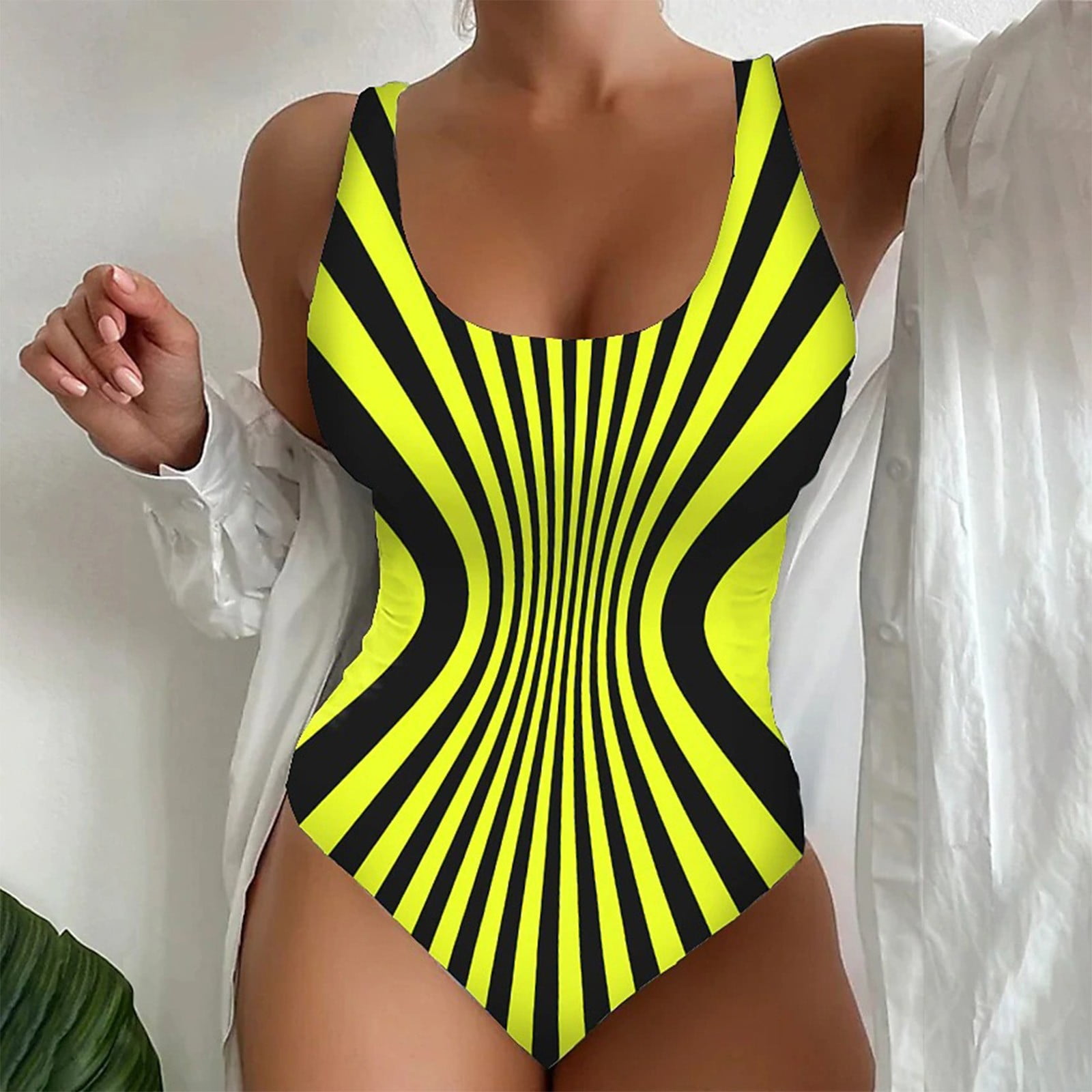 Gaecuw Swimsuits For Women 2024 One Piece Sexy Bathing Suits Slimming