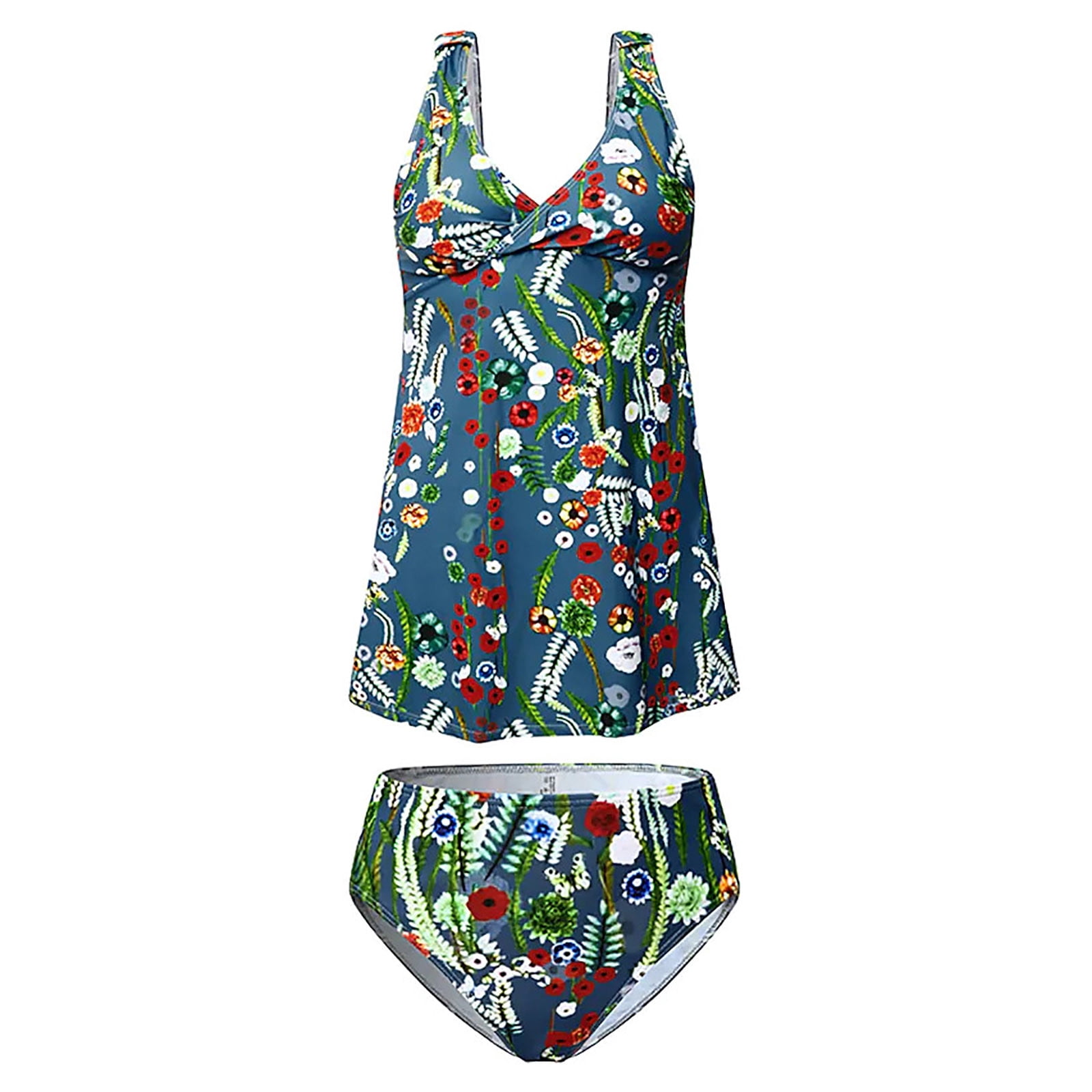 Gaecuw Tankini Swimsuits for Women 2 Piece Bathing Suits Set for Women ...