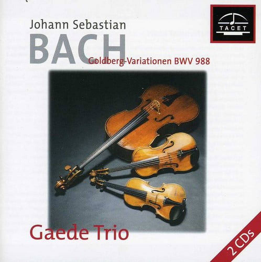 Gaede Trio Berlin - Goldberg Variations - Music & Performance - CD ...