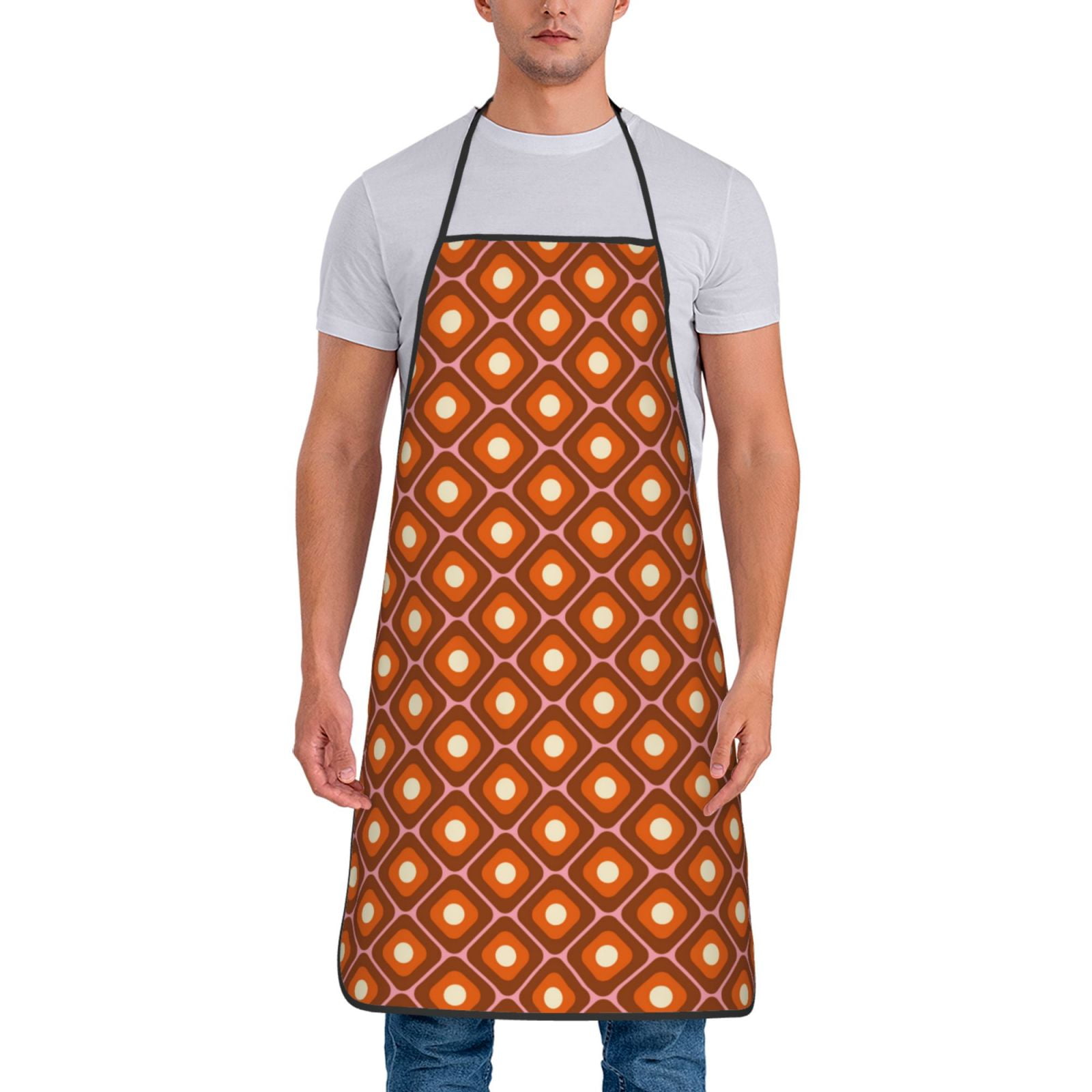 Gaeub 60s and 70s Aesthetic Print Apron for Men and Women,Waterproof ...