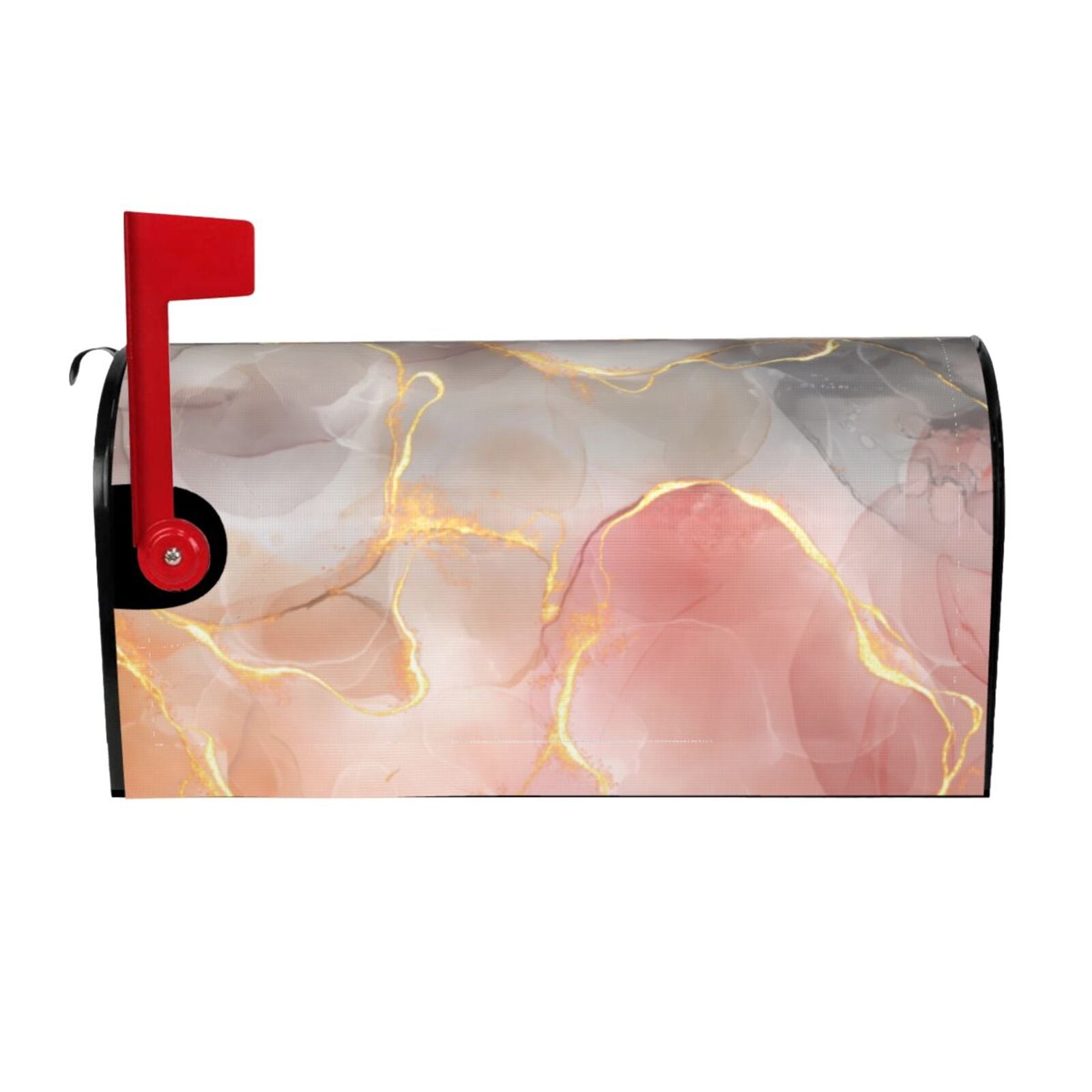 Gaeub Abstract Marble Texture Print Mailbox Covers Magnetic,Mailbox ...