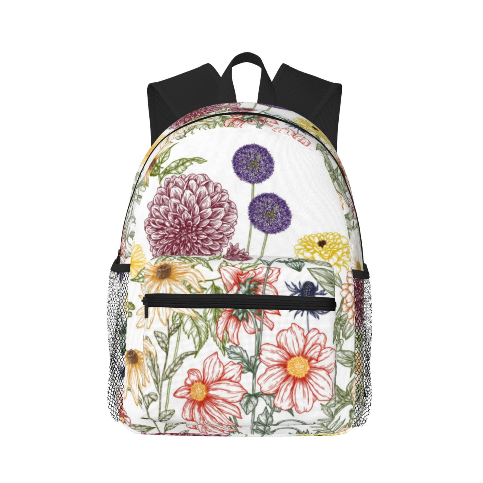 Gaeub Autumn Garden School Backpack Waterproof Bookbag for Men Women ...