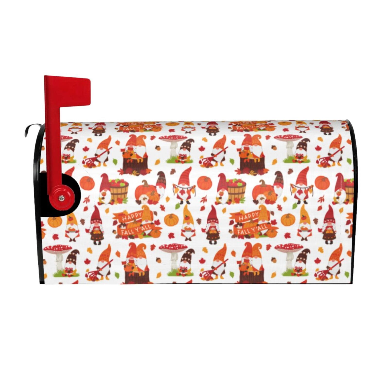 Gaeub Autumn Gnome Print Mailbox Covers Magnetic,Mailbox Covers ...