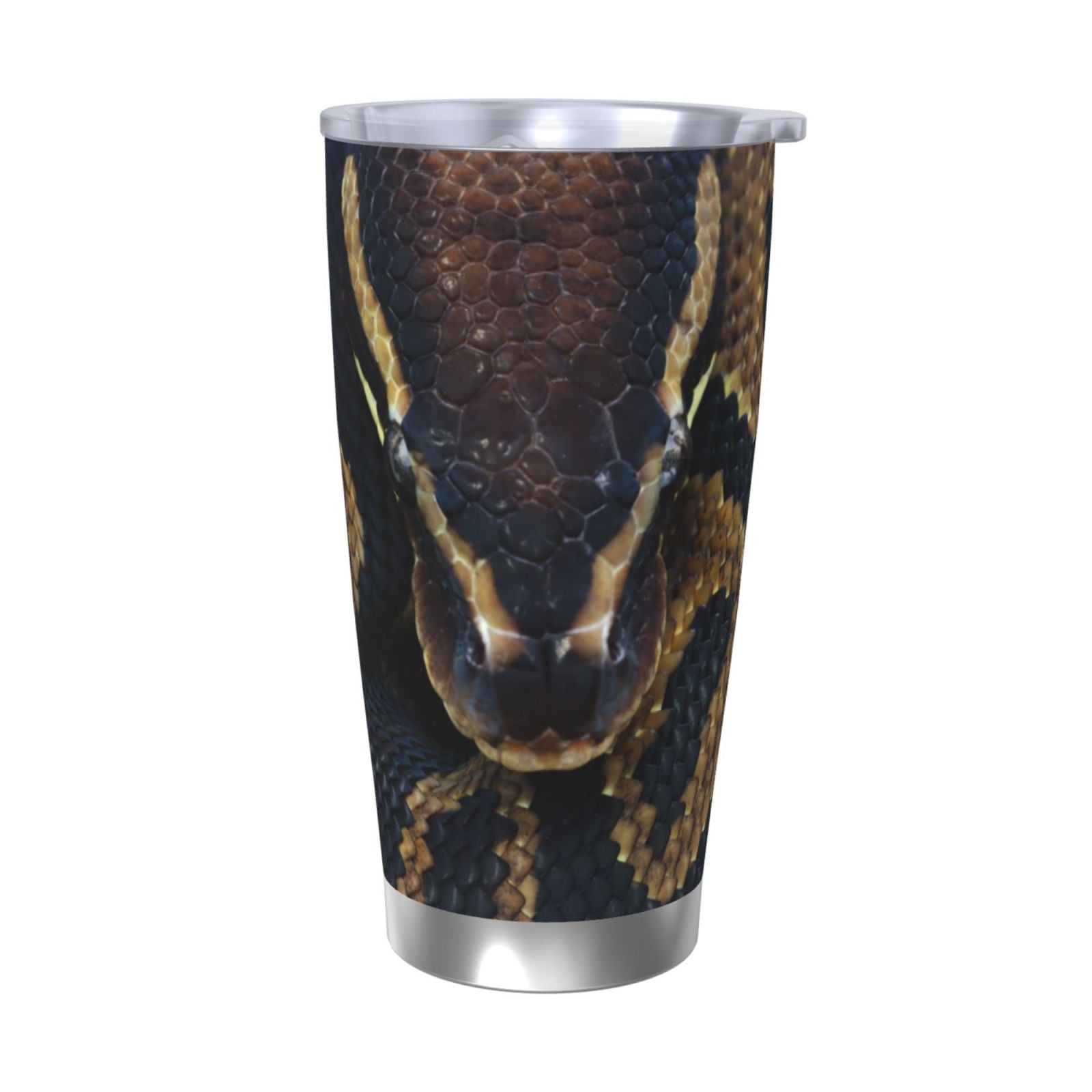 Gaeub Ball Phyton Snake Print 20-Ounce Stainless Steel Car Cup,Tumblers ...