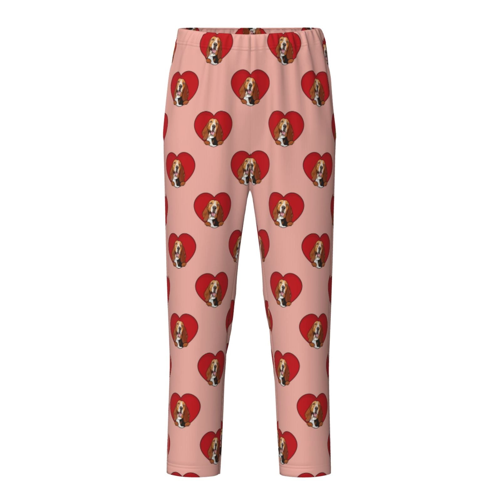Gaeub Basset hound dog with paw Print Boys Girls Pajama Pants,Pajama ...