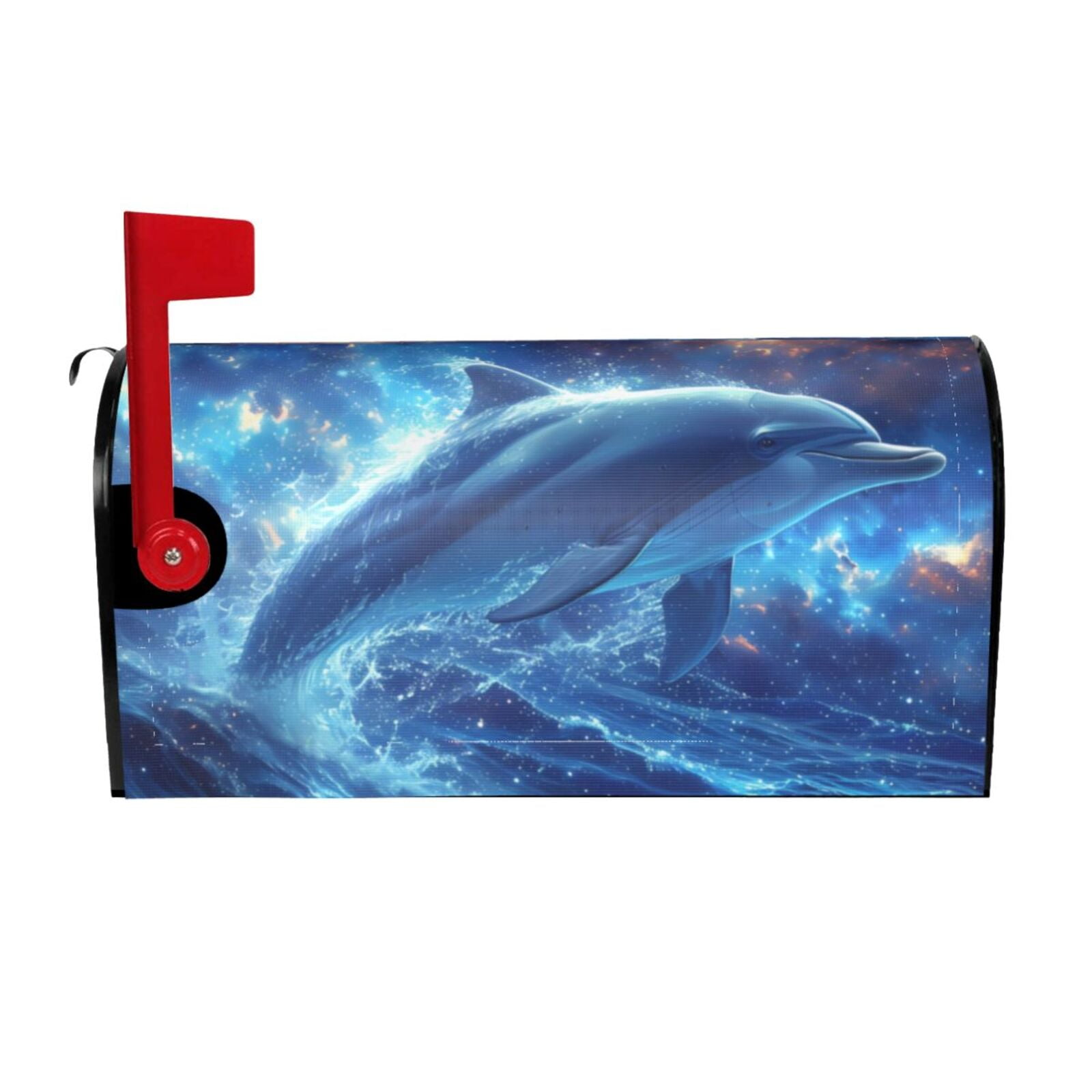 Gaeub Beautiful Ocean Dolphin Print Mailbox Covers Magnetic,Mailbox ...