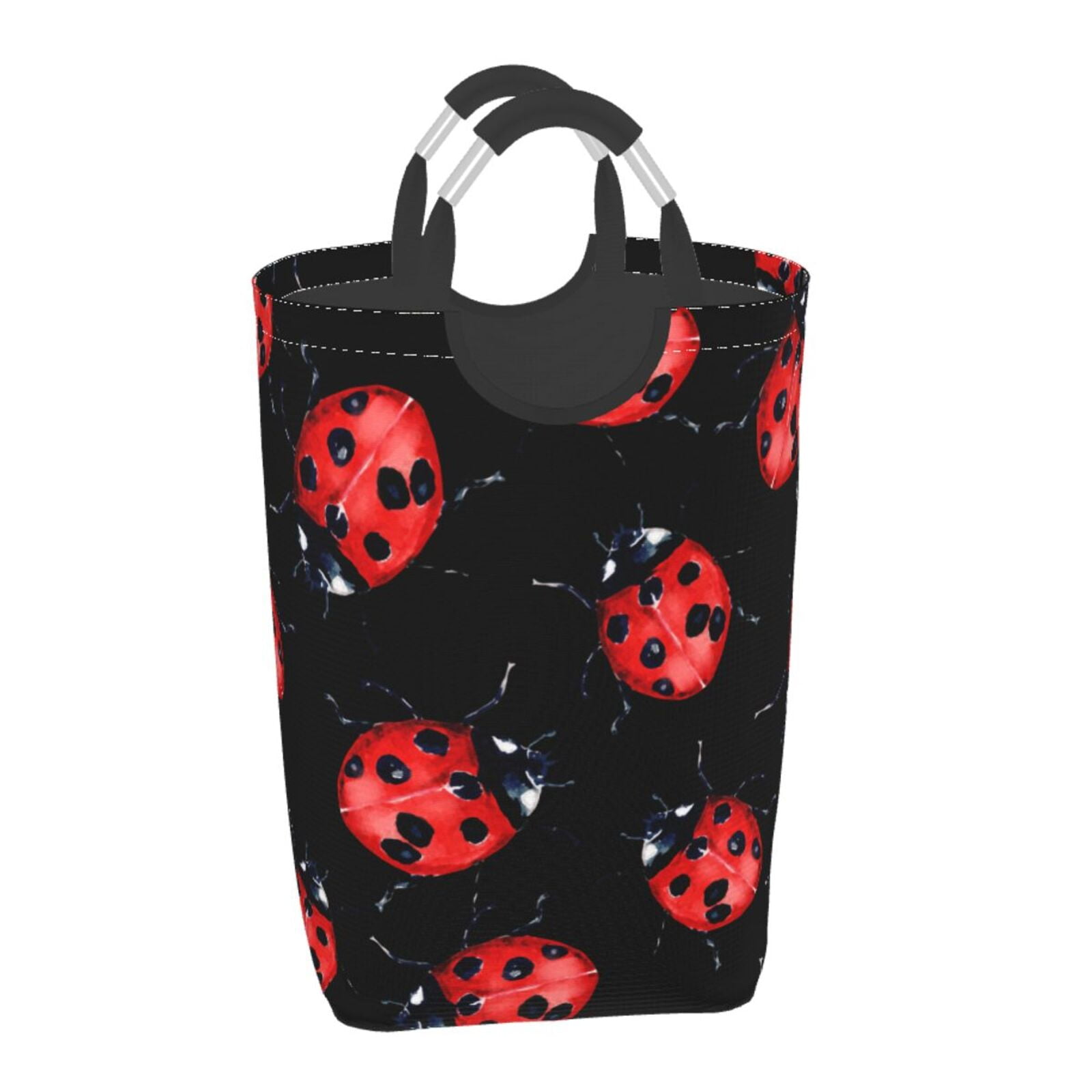 Gaeub Beautiful Red Ladybug Print 50L Large Laundry Hampers with ...
