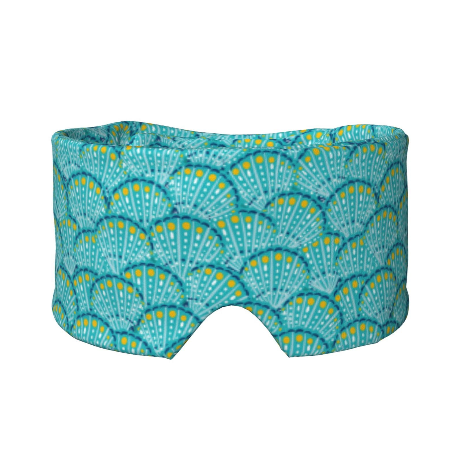 Gaeub Beautiful Seashells Printed Sleep Mask for Men Women,Eye Mask for ...