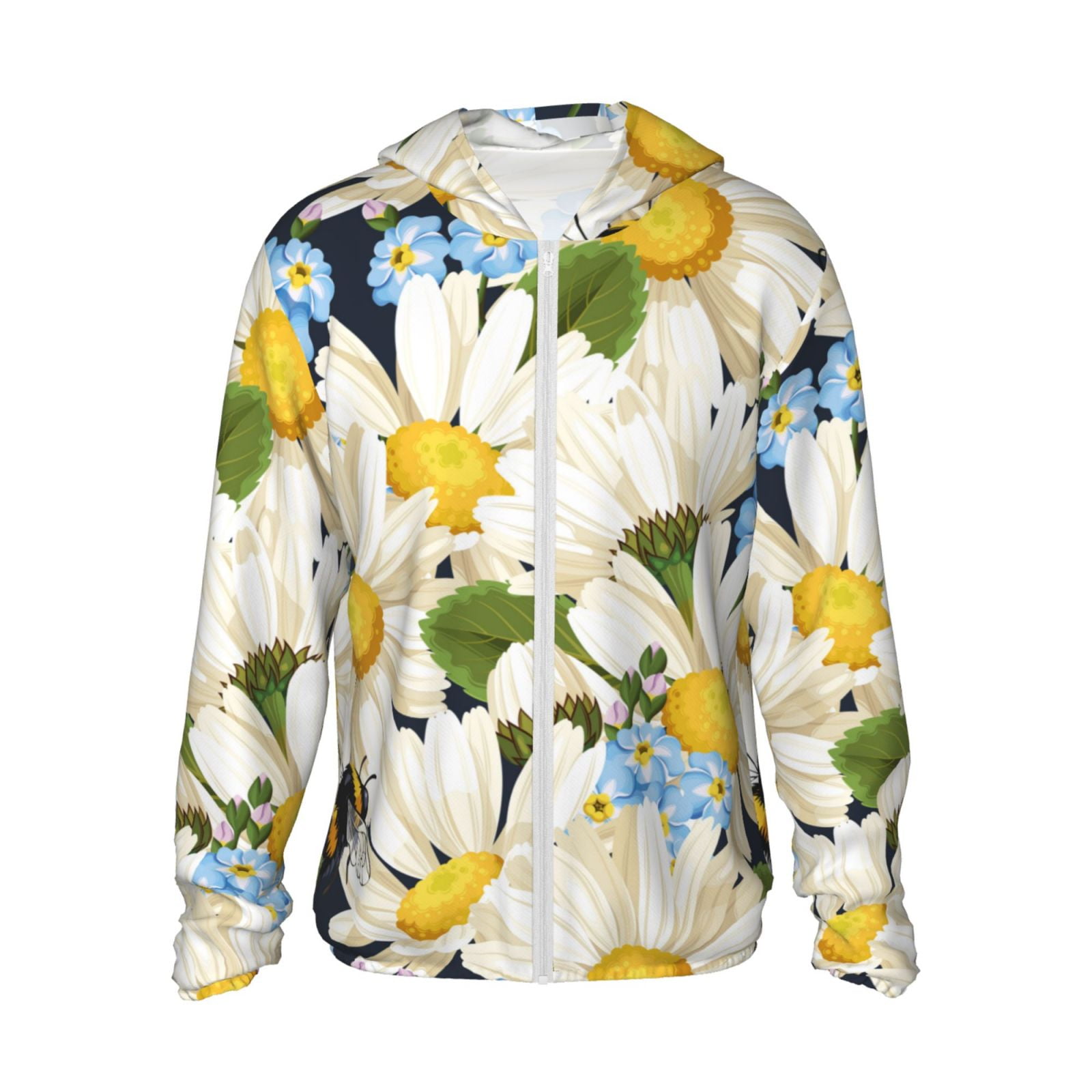 Gaeub Bees Collecting Nectar Men's and Women's UPF 50+ Long-Sleeved Sun ...