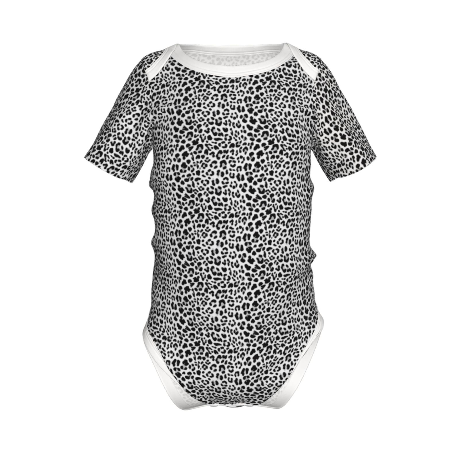 Gaeub Black Leopard Print Infant Climbing Onesie,Toddler Outfit,Newborn Baby Bodysuit,Baby Boy ...