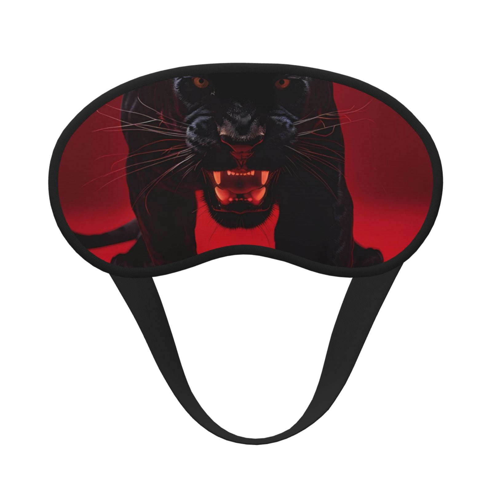 Gaeub Black Panther Red Background Printed Sleep Mask, Eye Masks for ...