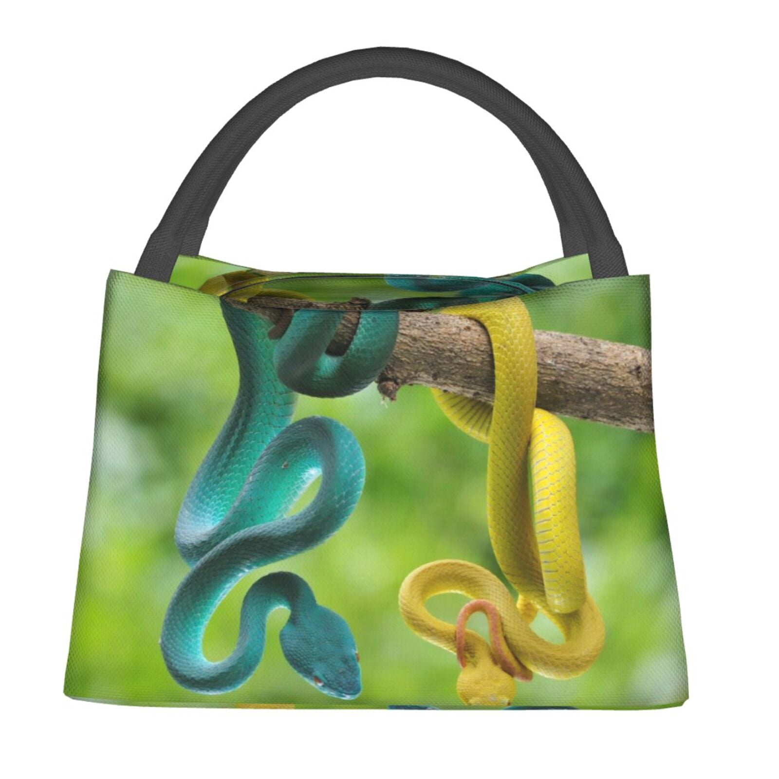Gaeub Blue Viper And Yellow Viper Snake Collapsible Cooler Bag ...