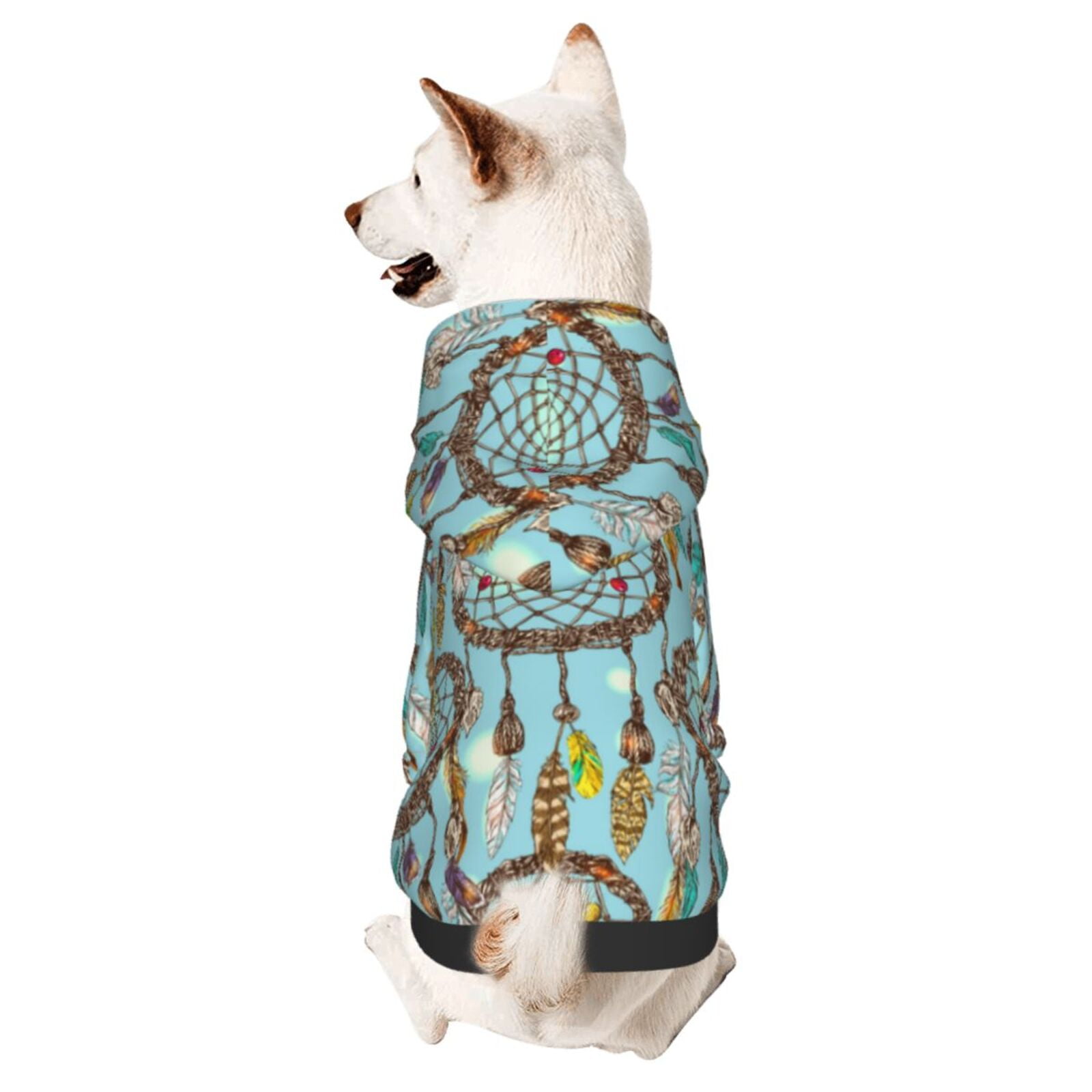 Gaeub Boho Dreamcatcher 1 Print Small Pets Wear Hoodies,Dog Pullover ...
