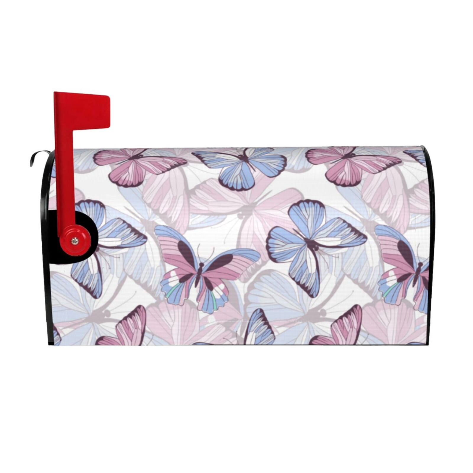 Gaeub Butterflies in Pastel Print Mailbox Covers Magnetic,Mailbox ...
