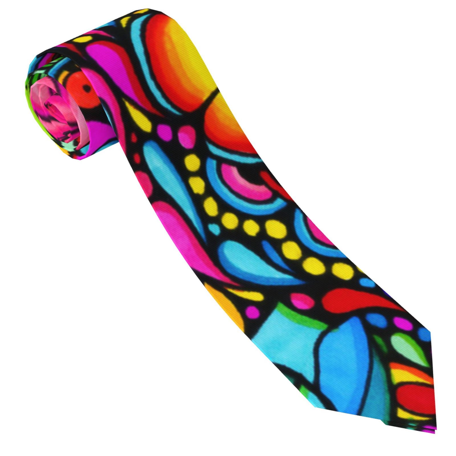 Gaeub Butterfly Garden Men's Classic Woven Jacquard Necktie Perfect for ...