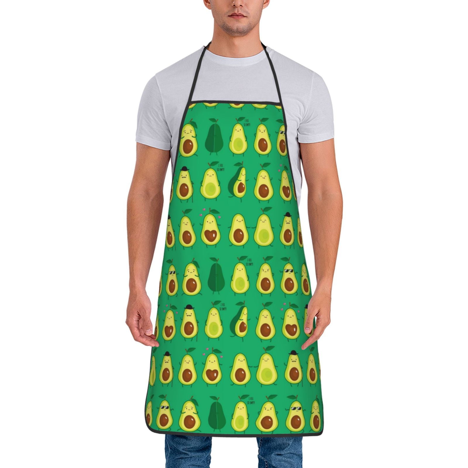 Gaeub Cartoon Fruit 1 Print Apron for Men and Women,Waterproof Apron ...